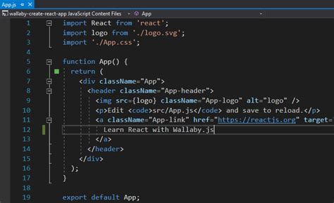 Wallabyjs Tutorials Create React App Tutorial