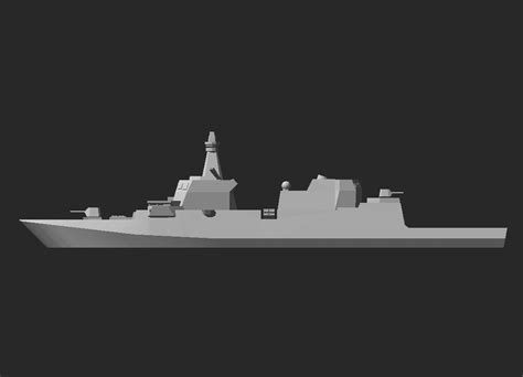 🪖 Fremm Evo Class Frigate・ Stl File For 3d Printing・cults