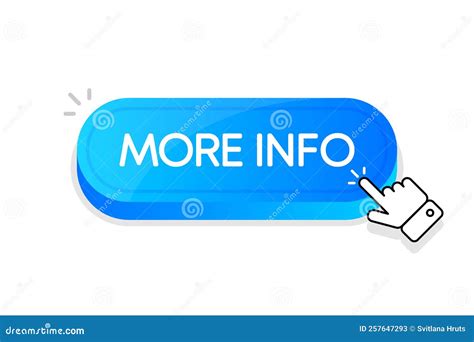 More Info 3d Button Mouse Touched Button Vector Illustration Stock Vector Illustration Of