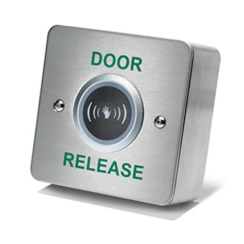 Drb 1r S No Touch Surface Mount Infrared Illuminated Exit Button With