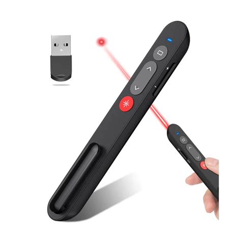 Power Point Presentation Remote Wireless Usb Ppt Presenter 2 4ghz Pointer Click Eur 12 54