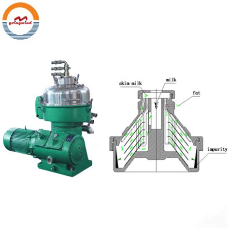 Automatic Centrifugal Milk Cream Separator Machine Dairy Clarifier Fat