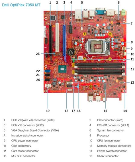 Optiplex Motherboard Diagram