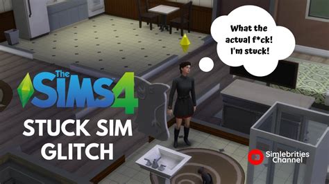 The Sims 4 Glitch Stuck Unresponsive Sim YouTube