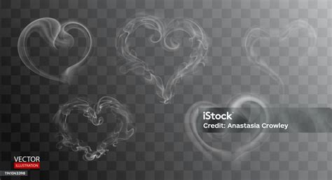 어두운 또는 투명 한 배경에 컵 위에 뜨거운 증기 백색 담배 연기 파 물 차 음식 커피 얼음에 심장 증기의 집합입니다 증기 안개