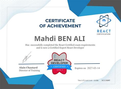 React Certification On Linkedin Reactcertification Reactjs France