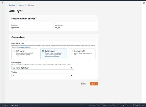 Create A Python Layer For Your Aws Lambda Function Dev Community