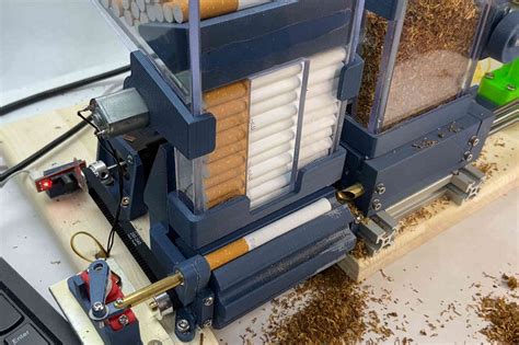 3d Printed Cigarette Stuffing Machine With Arduino Fraensengineering