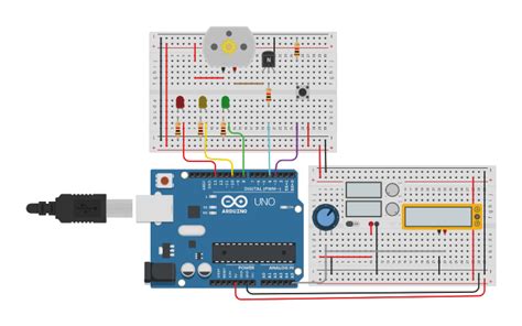 Circuit Design Temperatura Com Arduino Uno Tinkercad