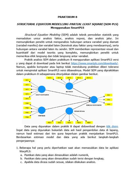 08 Sem Pls Menggunakan Smartpls Pdf Komputer