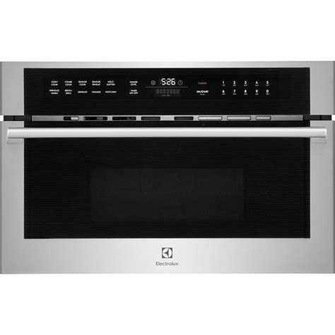 Electrolux 30 Inch Built In Microwave Oven With Drop Down Door Embd301