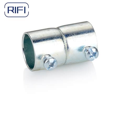 Emt Conduit Fittings Set Screw Steel Coupling Electrical Conduit Coupling China Emt Set Screw