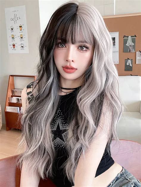 Easy To Style Natural Density Silver Gray Daily Wear Comfortable Wig