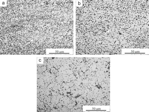 Optical Microstructure A Alloy A B Alloy B And C Alloy D
