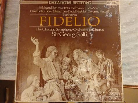 Beethoven Fidelio Solti Chicago Behrens Hofmann 3 Vinyls Lp New