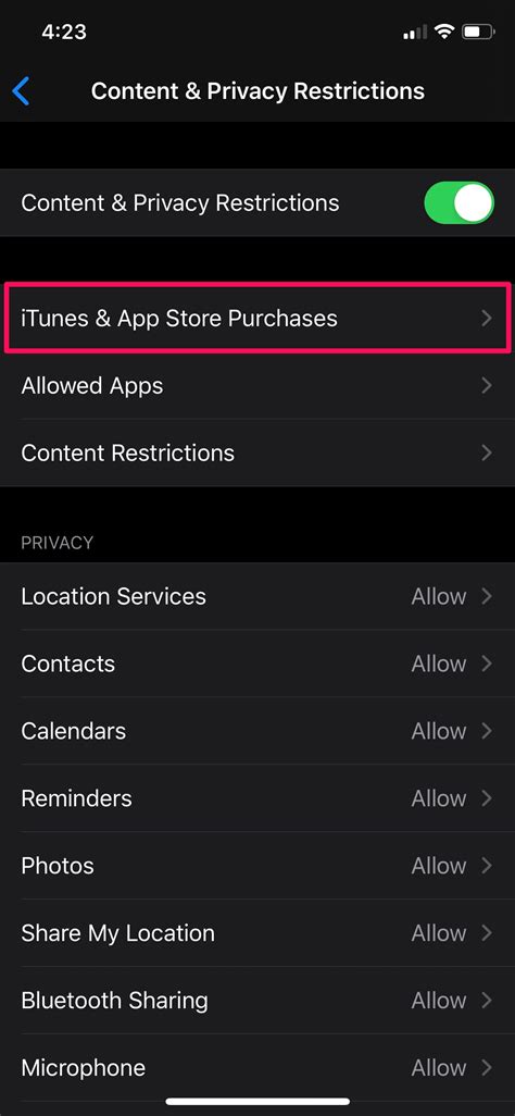 How To Turn Off In App Purchases On IPhone IPad With Screen Time