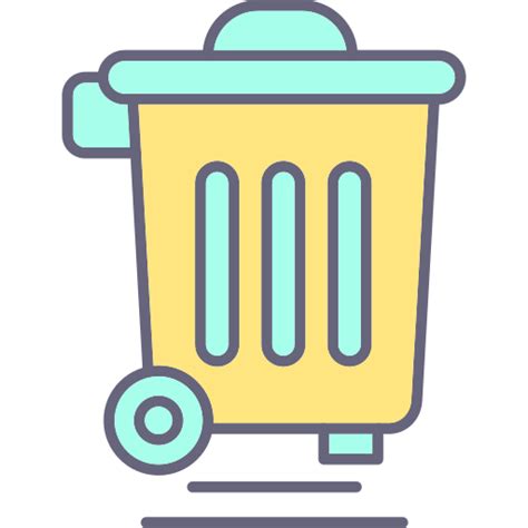 Dustbin Generic Outline Color Icon