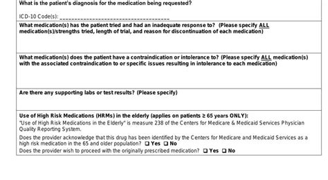 Optumrx Prior Authorization Pdf Form Formspal