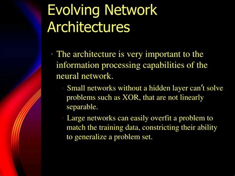 Ppt Evolving Neural Networks Learning Evolution And Their Complex Relationship Powerpoint