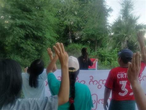 ကလေးမြို့ ပင်မသပိတ် အင်အားစုများ ဖက်ဆစ် စစ်တပ် တော်လှန်ရေး ဆန္ဒပ