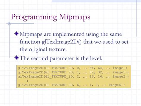 Mipmaps Lecture 13 Wed Oct 12 Ppt Download