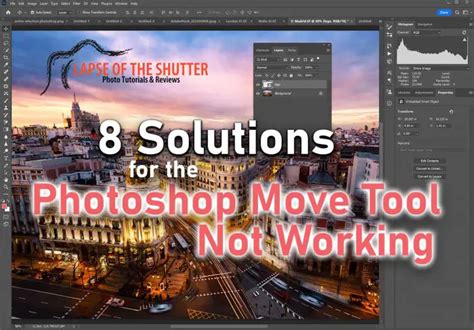 Photoshop Move Tool Not Working 8 SOLUTIONS