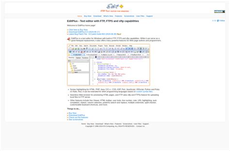 Editplus Text Editor And Code Editor For Windows Suggests