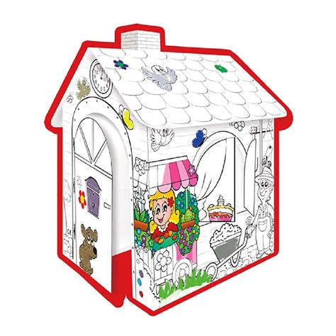 Къща за оцветяване 78 х 99 х 67 см Emag Bg