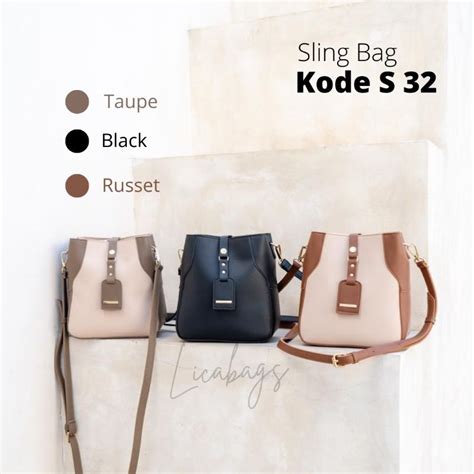 Jual Sling Bag Flicka Kode S 32 Tas Cewek Tas Kantor Shopee