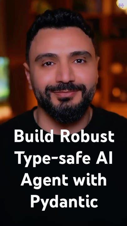 Type Safe Ai Build Your Own Ai Agent With Pydanticai Youtube