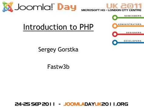 Ppt Introduction To Php Powerpoint Presentation Free Download Id