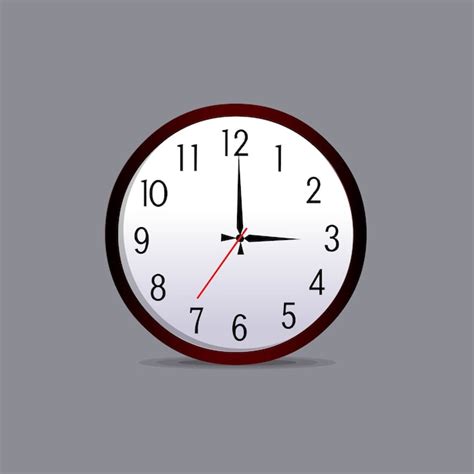 Premium Vector Clock