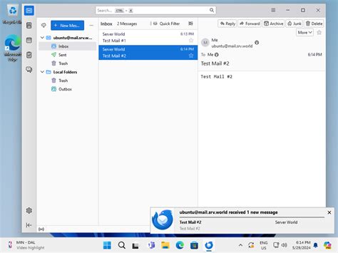 Ubuntu Email Client Setting Server World