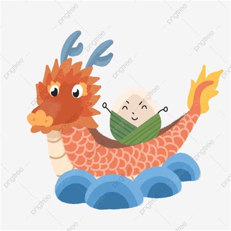 免扣 粽子 卡通粽子 賽龍舟 免扣粽子賽龍舟元素 竹葉粽子 賽龍舟素材圖案，psd和png圖片免費下載