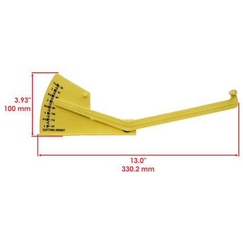 Am130907 Ty15272 Deck Leveling Gauge For John Deere 240 245 D105 D110 Gt225 S100 Ebay