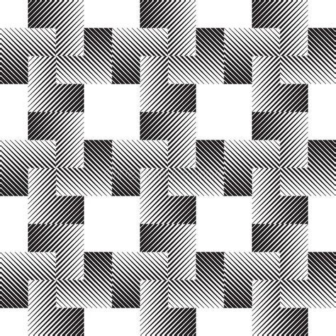 Universal Repeating Abstract Shape In Black And White Stock Vector Illustration Of Geometry