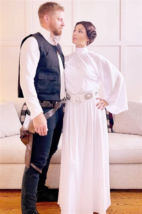 Princess Leia Organa A New Hope Senatorial Dress Cosplay Costume White