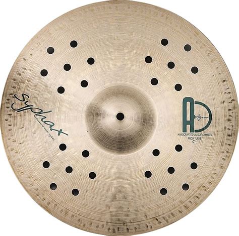 Agean Cymbals Syphax 16 Medium Thin Crash Reverb