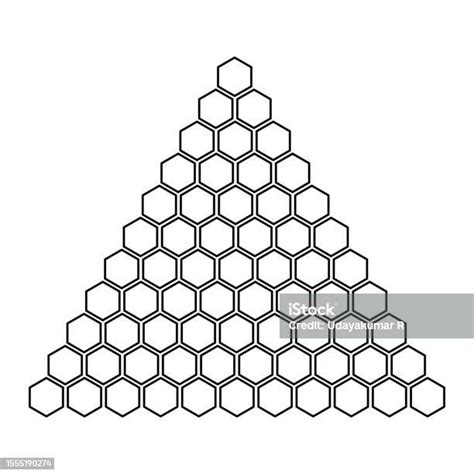 육각형 피라미드 그래프 무서운 기하학 벡터 디자인 요소 이 종교 철학 및 영성의 상징입니다 복잡한 삽화가 있는 기하학의 세계 0명에 대한 스톡 벡터 아트 및 기타 이미지