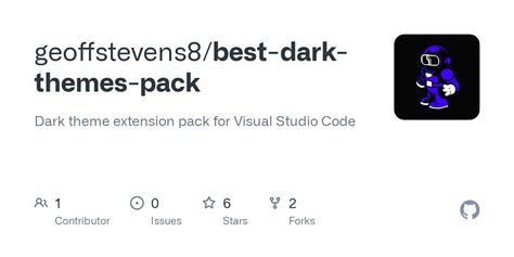 GitHub Geoffstevens Best Dark Themes Pack Dark Theme Extension Pack For Visual Studio Code