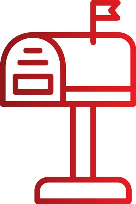 Mailbox Vector Icon 16500008 Vector Art At Vecteezy