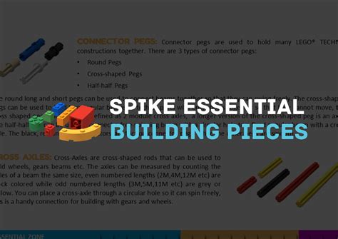 SPIKE BUILDING PIECES
