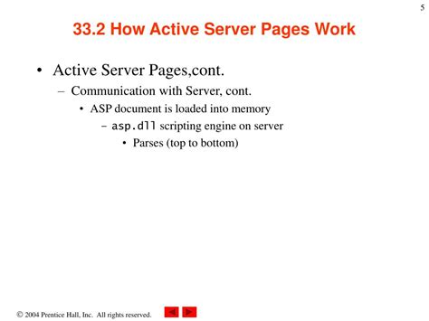 PPT Chapter Active Server Pages ASP PowerPoint Presentation Free Download ID