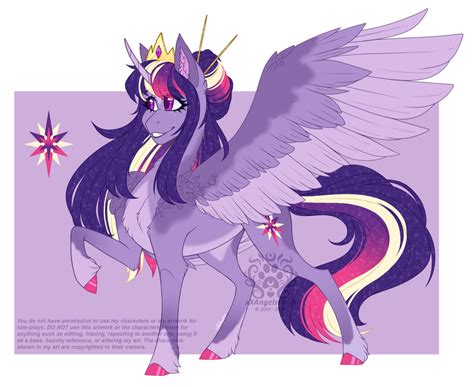 Mlp Fanart Twilight Re Draw Redesign By Xxangelstarxx On Deviantart