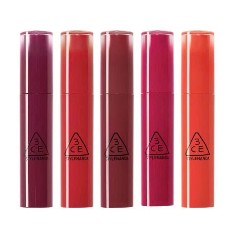 3ce Lazy Pop Lip Stain Tint 4 5g Coolest Tan Spiced Up Luztic