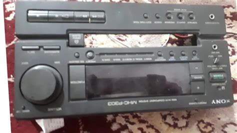 پنل جلو ضبط سونی