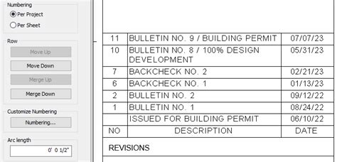 Revision Number Column Not Showing In Dialog Box Autodesk Community