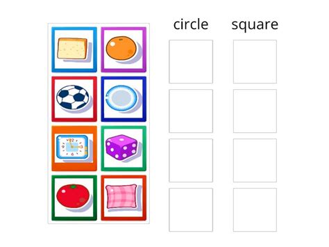 Classify The Objects Group Sort