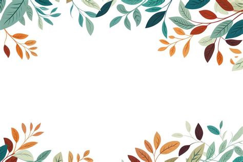 Leaf Border Clipart Leaves Leaf Free Photo Illustration Rawpixel