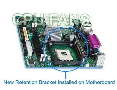 P4 Socket 478 Heatsink Retainer Retention Bracket Free Thermal Compound